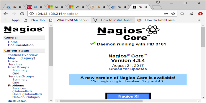 Nagios Continuous Monitoring Tool